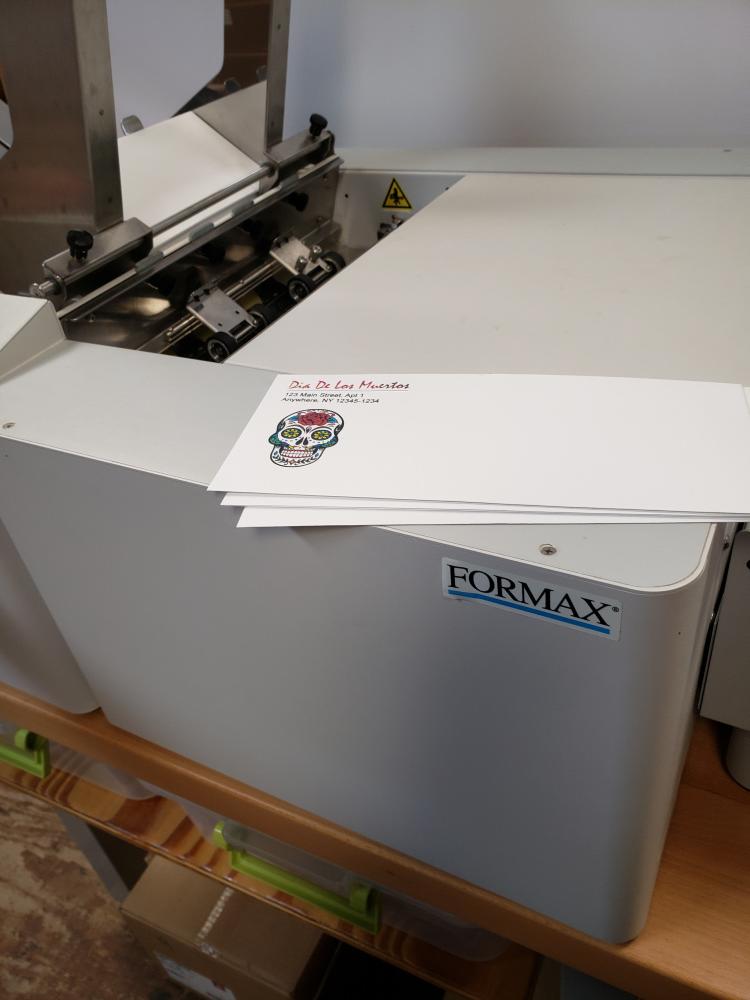 Lot #39: Formax Colormax 7 Memjet Tech Digital Full color sheet, NCR ...