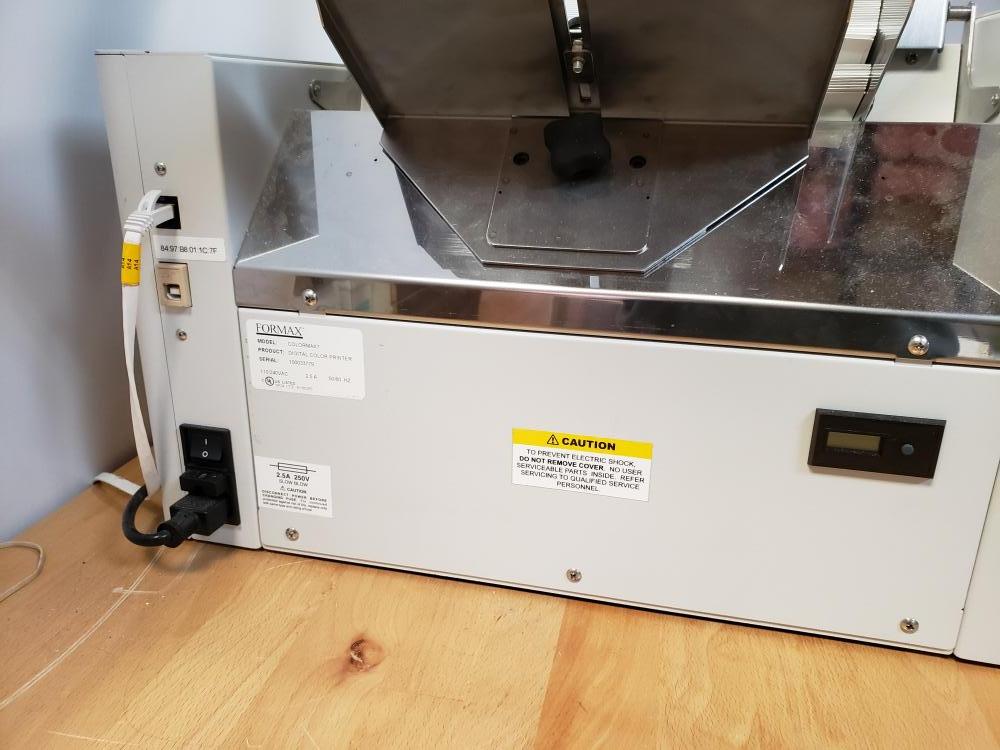 Lot #39: Formax Colormax 7 Memjet Tech Digital Full color sheet, NCR, card and envelope printer ...