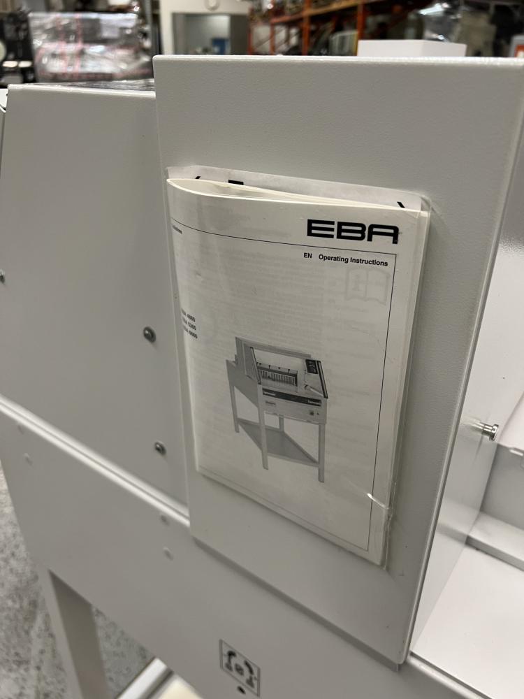 Lot #51: 2016 EBA 5260 Paper cutter with Programmable/Touch Screen ...