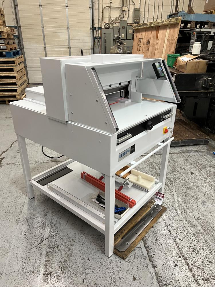 Lot #51: 2016 EBA 5260 Paper cutter with Programmable/Touch Screen ...