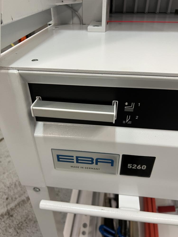 Lot #51: 2016 EBA 5260 Paper cutter with Programmable/Touch Screen ...